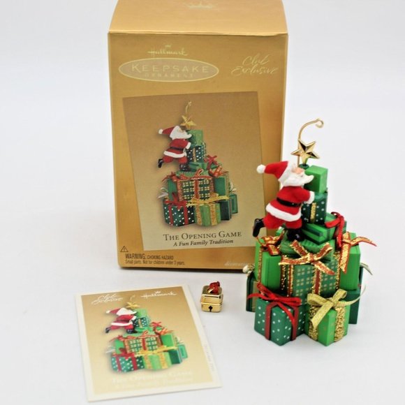 Hallmark | Holiday | Hallmark Keepsake Ornament The Opening Game Club ...